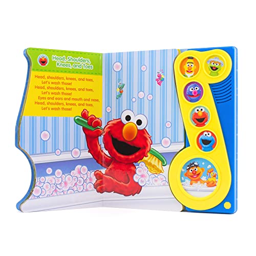 Sesame Street - Rubber Duckie Bath Time Tunes Sound Book - PI Kids (Play-A-Song)