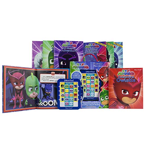 PJ Masks Catboy, Owlette, Gekko and More! - Me Reader Electronic Reader and 8 Sound Book Library - PI Kids