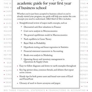 MBA Math & More: Concepts You Need in First Year Business School (Manhattan Prep)