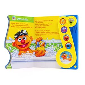 Sesame Street - Rubber Duckie Bath Time Tunes Sound Book - PI Kids (Play-A-Song)