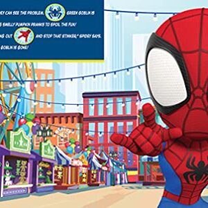 Marvel Spider-man - Spidey and His Amazing Friends - Go-Webs-Go! Interactive Book and 5-Sound Wristband - PI Kids