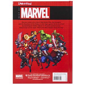 Best of Marvel Look and Find - Spider-Man, Avengers, Guardians of the Galaxy, Black Panther and More! - Characters from Avengers Endgame Included - PI Kids