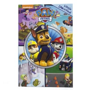 nickelodeon paw patrol chase, skye, marshall, and more! - little look and find activity book - pi kids