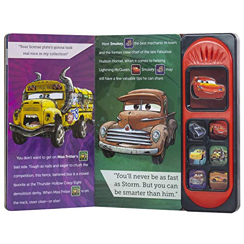 Disney Pixar Cars 3 - Lightning McQueen and Friends Little Sound Book - Play-a-Sound - PI Kids