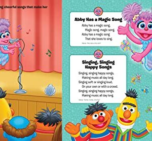 Sesame Street Elmo, Big Bird, Cookie Monster, and More! - Rock with the Monsters! - Board Book with Interactive Sound Toy Guitar - Includes Theme Song - PI Kids