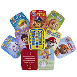 Nickelodeon PAW Patrol Chase, Skye, Marshall, and More! - Electronic Me Reader Jr. 8 Sound Book Library - PI Kids