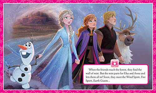 Disney Frozen and Frozen 2 Elsa, Anna, Olaf, and More! - Me Reader Electronic Reader and 8-Sound Book Library - PI Kids