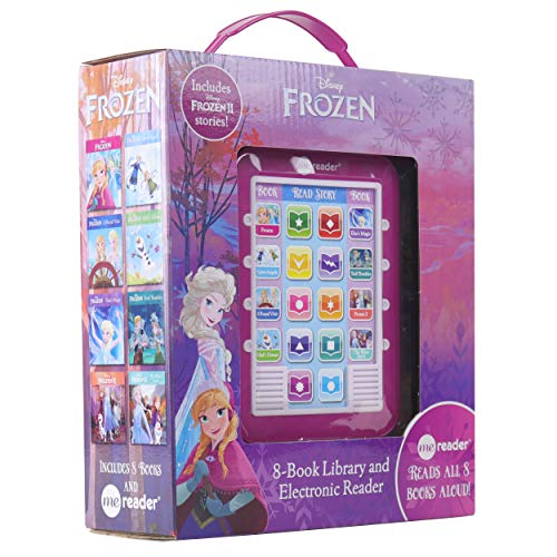 Disney Frozen and Frozen 2 Elsa, Anna, Olaf, and More! - Me Reader Electronic Reader and 8-Sound Book Library - PI Kids