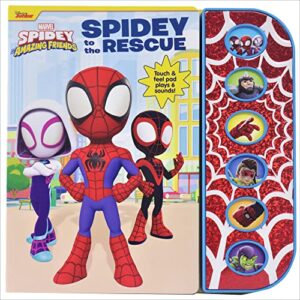 disney junior marvel spidey and his amazing friends: spidey to the rescue sound book