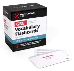 500 advanced words: gre vocabulary flashcards (manhattan prep gre prep)