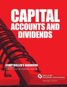 capital accounts and dividends: comptroller's handbook (section 303)