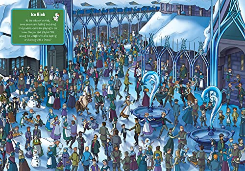 Disney Frozen - Where’s Olaf? Look and Find Activity Book - Includes Elsa, Anna, and More Frozen Favorites - PI Kids