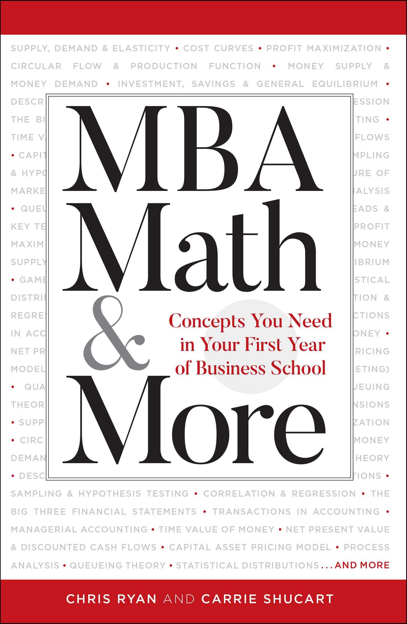 MBA Math & More: Concepts You Need in First Year Business School (Manhattan Prep)