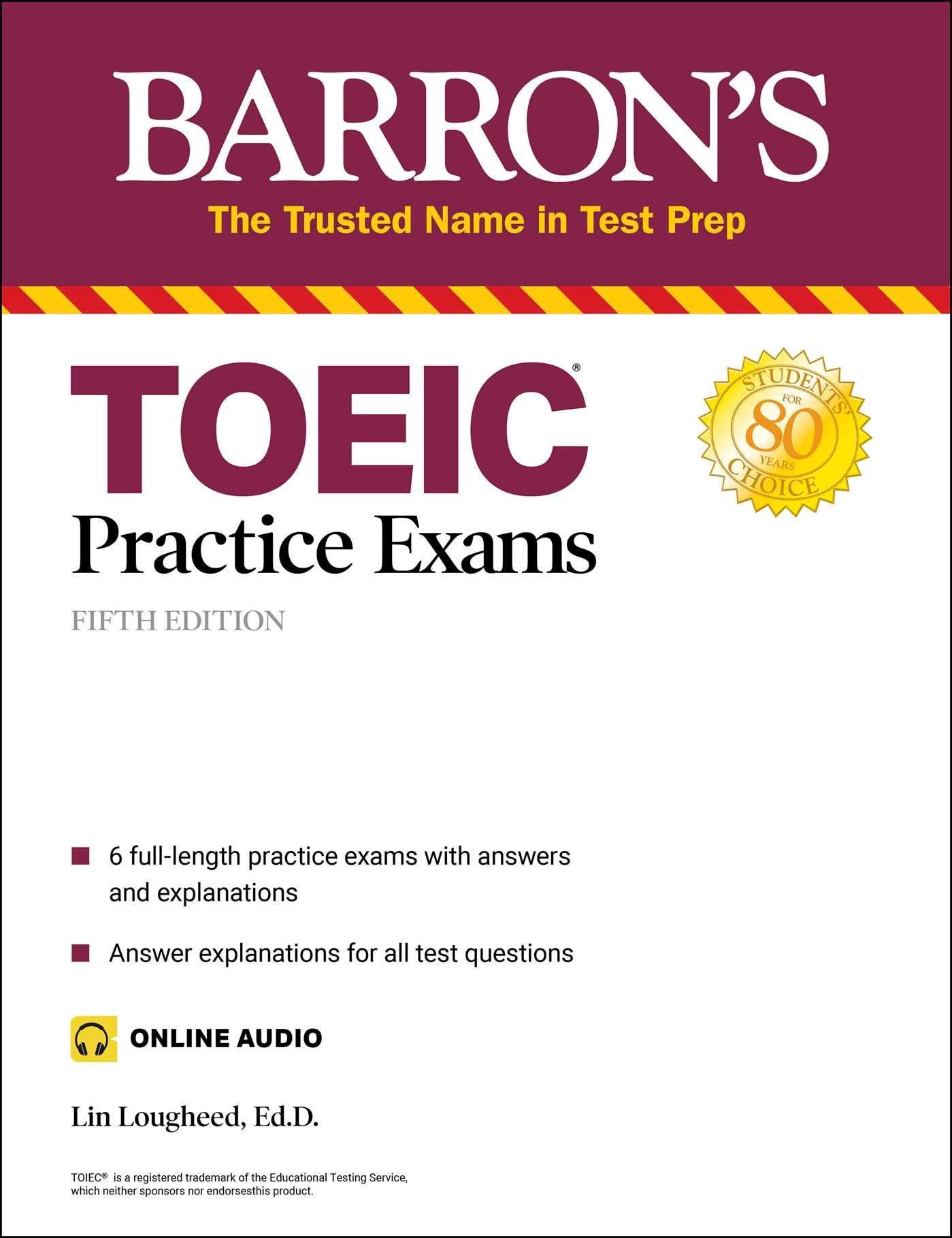 TOEIC Practice Exams (with online audio) (Barron's Test Prep)