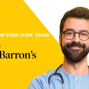 Adult CCRN Exam Premium: Study Guide for the Latest Exam Blueprint, Includes 3 Practice Tests, Comprehensive Review, and Online Study Prep (Barron's Test Prep)