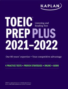 toeic listening and reading test prep plus: second edition (kaplan test prep)