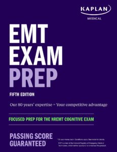 emt exam prep: focused prep for the nremt cognitive exam (kaplan test prep)