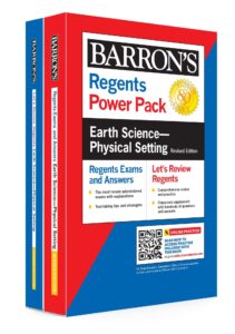 regents earth science--physical setting power pack revised edition (barron's new york regents)