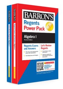 regents algebra i power pack revised edition (barron's regents ny)