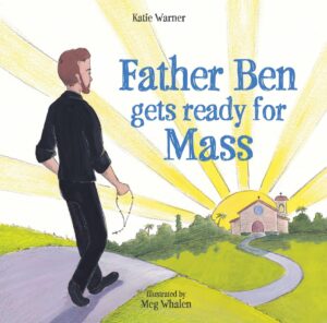 father ben gets ready for mass