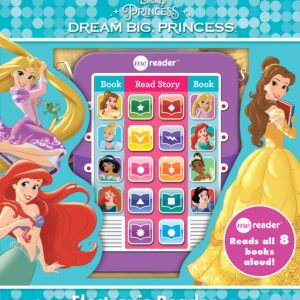 Disney Princess Ariel, Rapunzel, Belle, and More!- Dream Big Princess Me Reader and 8-Book Library - PI Kids