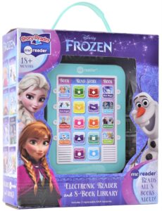 disney frozen elsa, anna, olaf, and more! - me reader electronic reader and 8-sound book library – great alternative to toys for christmas - pi kids