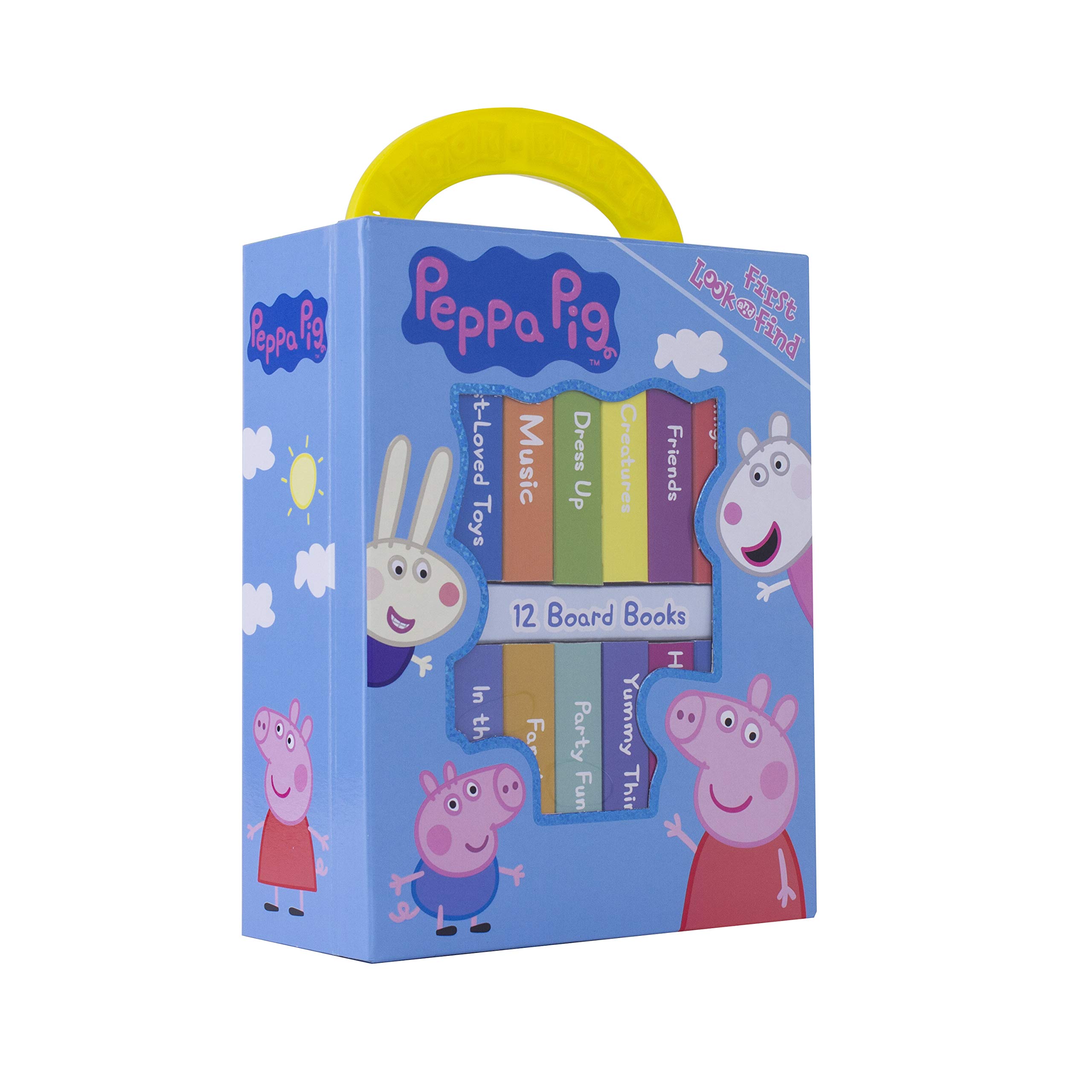 Peppa Pig - My First Library Board Book Block 12-Book Set - PI Kids