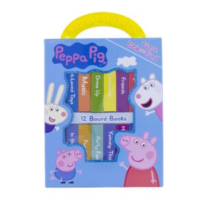 peppa pig - my first library board book block 12-book set - pi kids