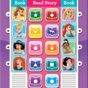 Disney Princess Ariel, Rapunzel, Belle, and More!- Dream Big Princess Me Reader and 8-Book Library - PI Kids