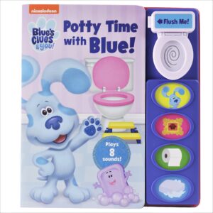 nickelodeon blue's clues & you! - potty time with blue! - potty training sound book - pi kids