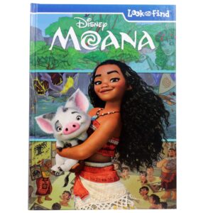 disney moana look and find activity book - pi kids