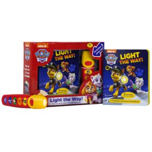 Nickelodeon PAW Patrol - Light the Way! A Little Flashlight Adventure Sound Book - PI Kids