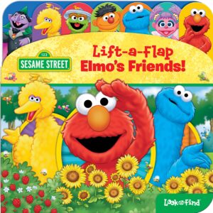 Sesame Street - Elmo, Big Bird, and More! - Lift-a-Flap Look and Find Activity Book - PI Kids