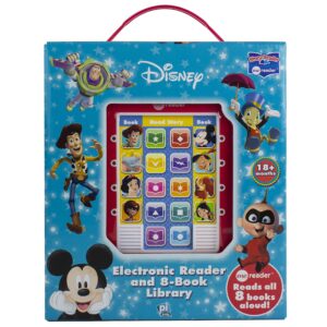 disney - mickey mouse, toy story and more! me reader electronic reader 8 book sound library- pi kids