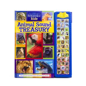 encyclopedia britannica kids - animal sound treasury book - pi kids