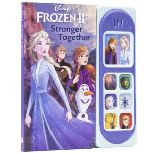 disney frozen 2 elsa, anna, and olaf - stronger together little sound book – pi kids (play-a-sound)