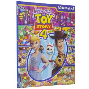 Disney Pixar Toy Story 4 Woody, Buzz Lightyear, Bo Peep, and More! - Look and Find Activity Book - PI Kids