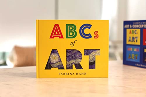 Sabrina Hahn's Art & Concepts for Kids 4-Book Box Set: ABCs of Art, 123s of Art, Animals in Art, and Bedtime with Art