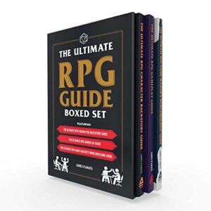 the ultimate rpg guide boxed set: featuring the ultimate rpg character backstory guide, the ultimate rpg gameplay guide, and the ultimate rpg game ... guide (ultimate role playing game series)