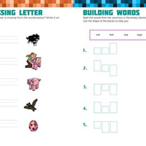 Spelling for Minecrafters: Grade 1