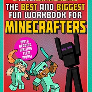 The Best and Biggest Fun Workbook for Minecrafters Grades 3 & 4: An Unofficial Learning Adventure for Minecrafters