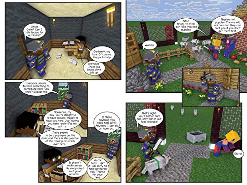 Saving Fortress City: An Unofficial Graphic Novel for Minecrafters, Book 2 (2) (Unofficial Battle Station Prime Series)