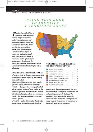 U.S. Guide to Venomous Snakes and Their Mimics