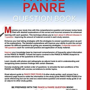 PANCE and PANRE Question Book: A Comprehensive Question and Answer Study Review Book for the Physician Assistant National Certification and Recertification Exam