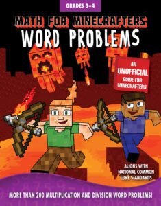 math for minecrafters word problems: grades 3-4