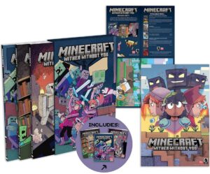 minecraft: wither without you boxed set (graphic novels)