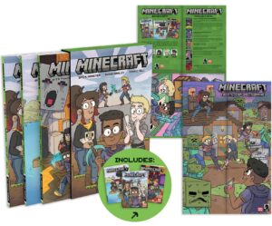 minecraft boxed set (graphic novels)