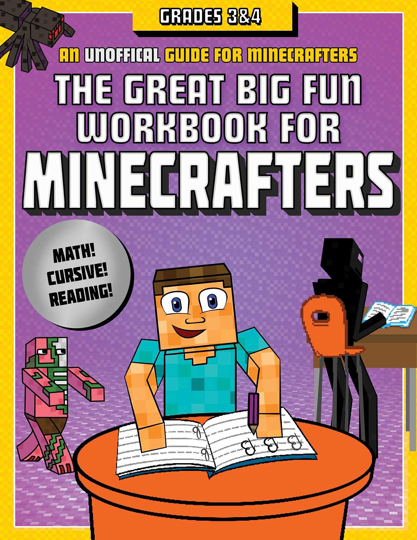 The Great Big Fun Workbook for Minecrafters: Grades 3 & 4: An Unofficial Workbook