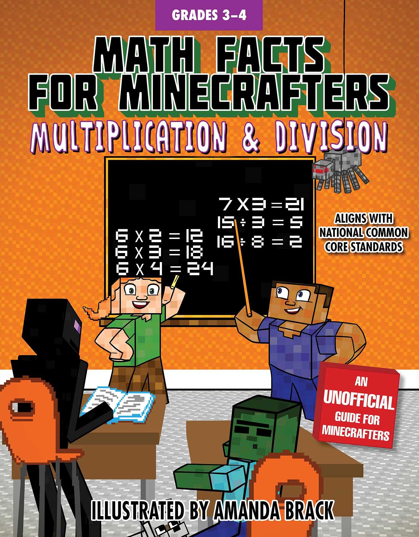 Math Facts for Minecrafters: Multiplication and Division (Math for Minecrafters)