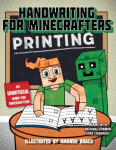 handwriting for minecrafters: printing